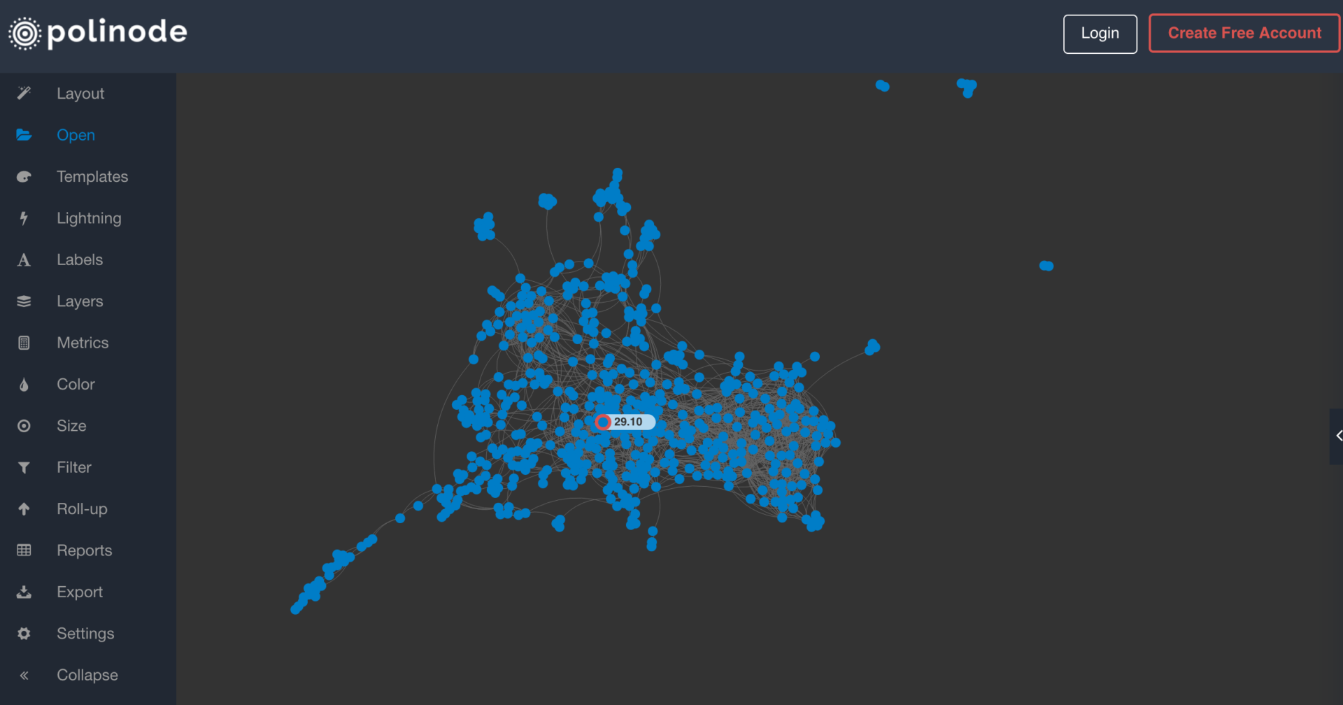 Construire des espaces productifs avec Word2Vec et Gephi : OpenStudio