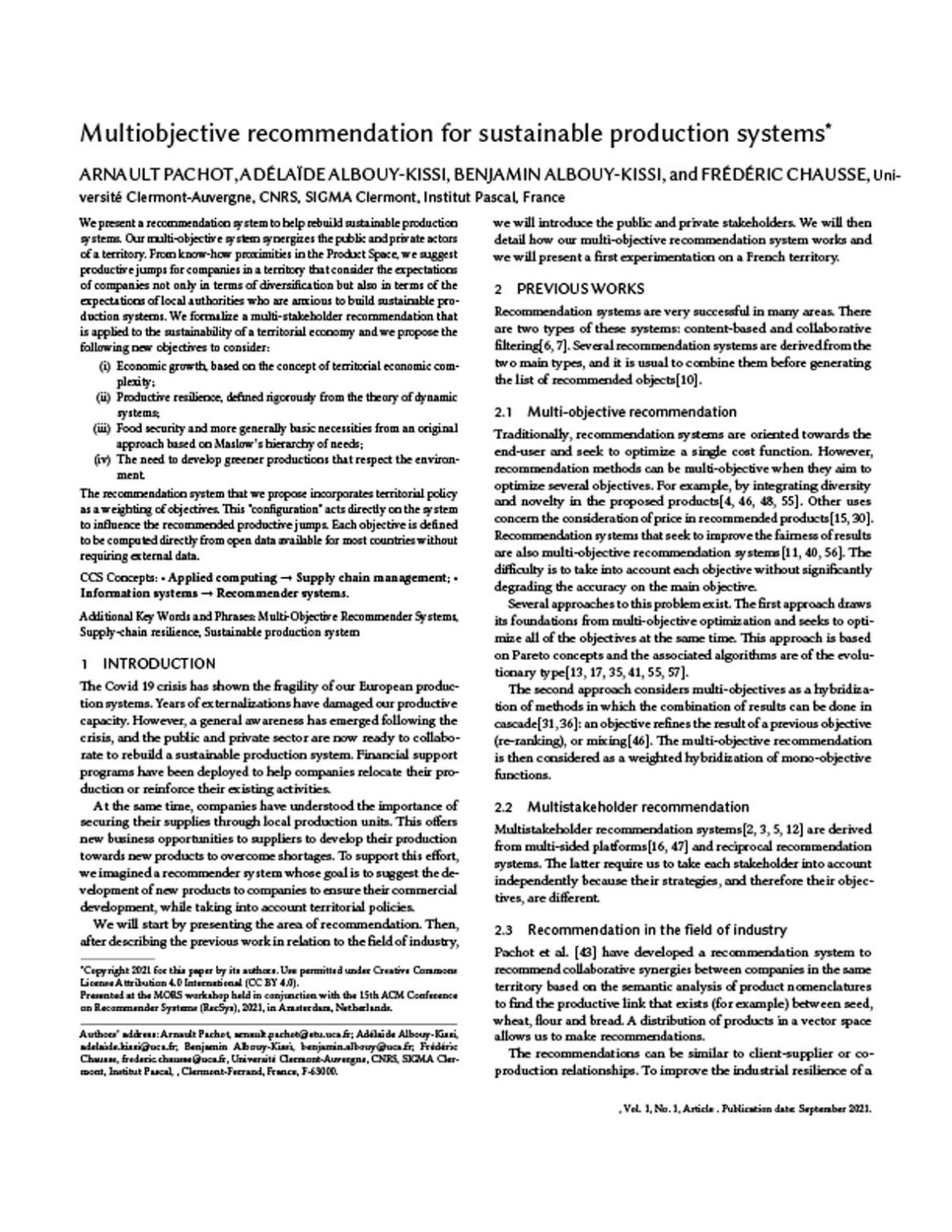 Publications scientifiques : OpenStudio